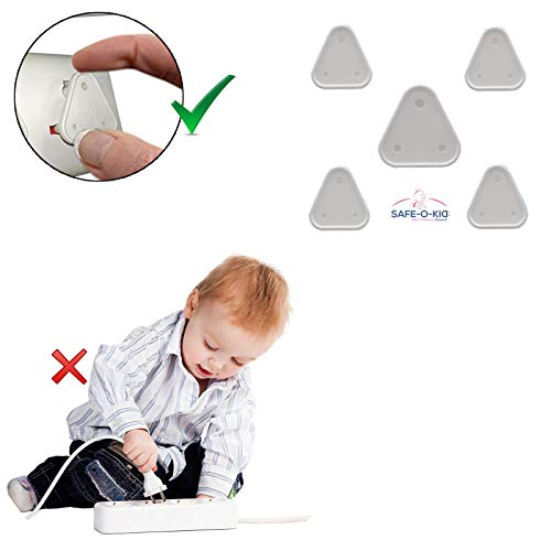 Safe-O-Kid - Baby Proofing Electrical Protector Socket Plug Cover Guar ...