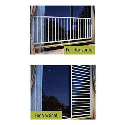 Safe O Kid Window Rail Guards - Fully Adjustable for Baby Safety, Wind ...